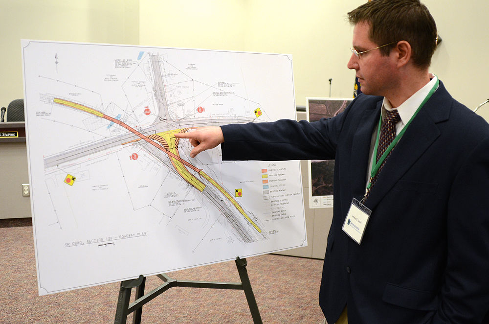 PennDOT reveals Route 980 realignment, trail bridge plans - The Almanac